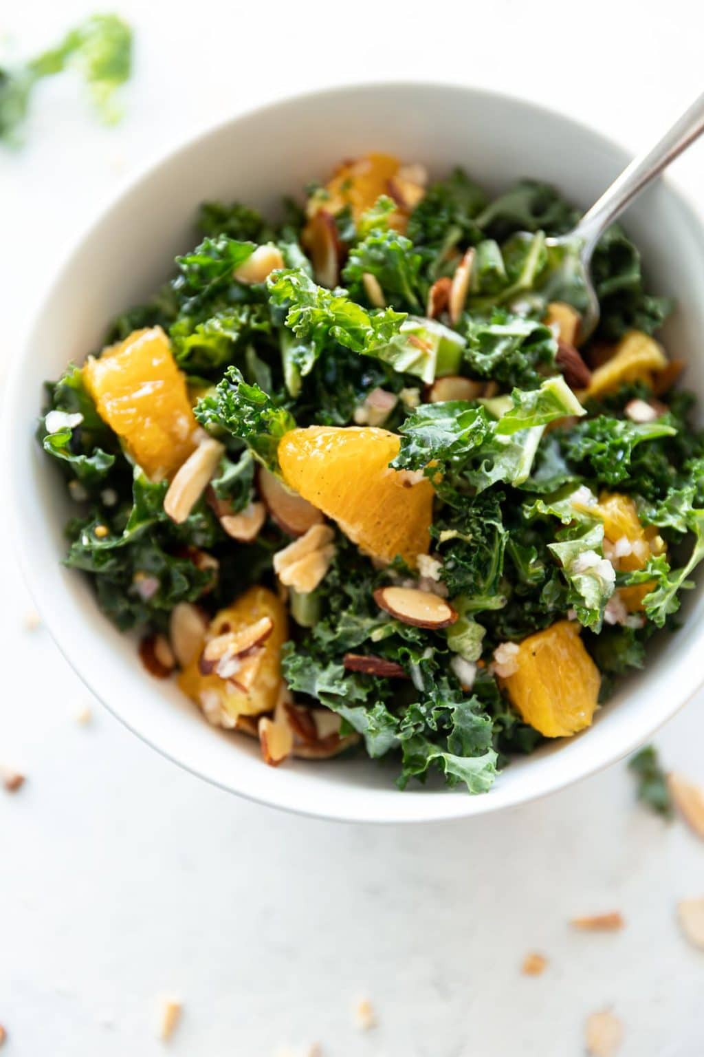 Orange Kale Salad With Citrus Vinaigrette - Recipes Worth Repeating