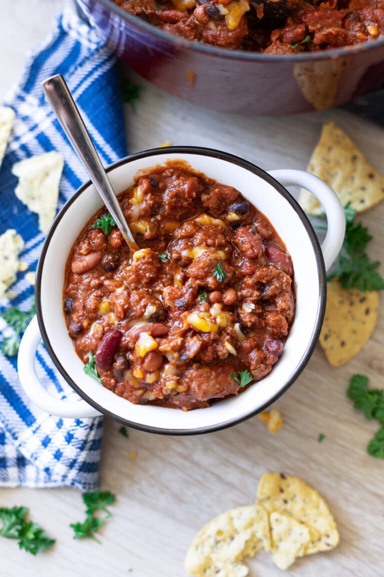 How To Make Three Bean Chili - Recipes Worth Repeating